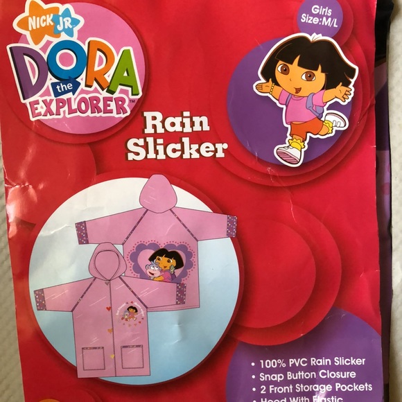 Berkshire Fashions | Jackets & Coats | Rain Slicker Dora The Explorer ...
